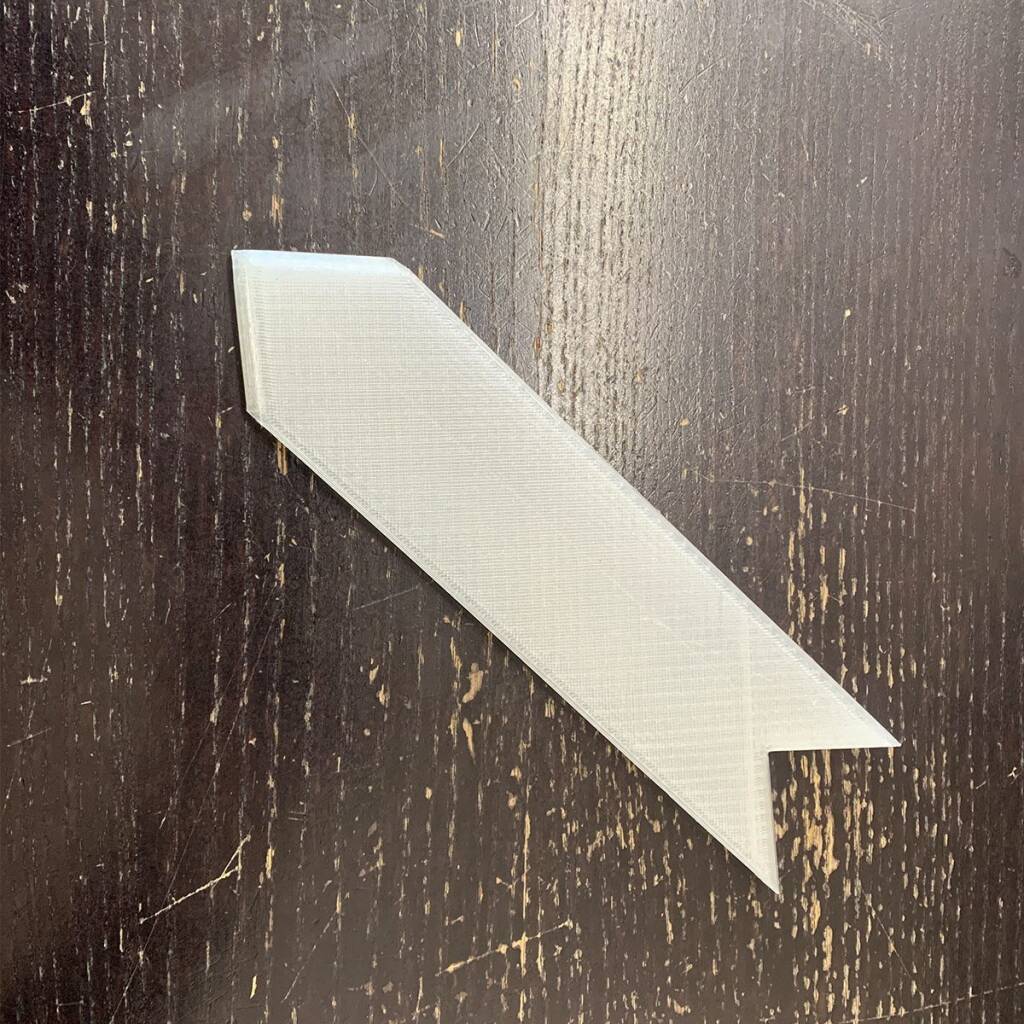 3D Printed Slide Out Corner Guard Size 1 (Paintable) - Edmonton RV Service