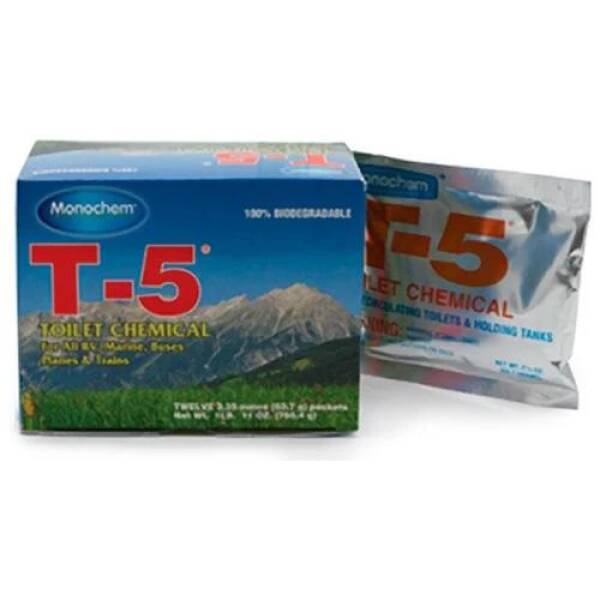 Monochem T-5 Toilet Treatment 12PK - Edmonton RV Service